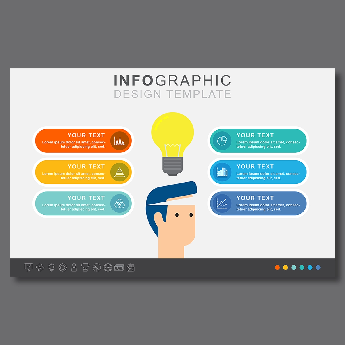 Infographic Typography Animation
